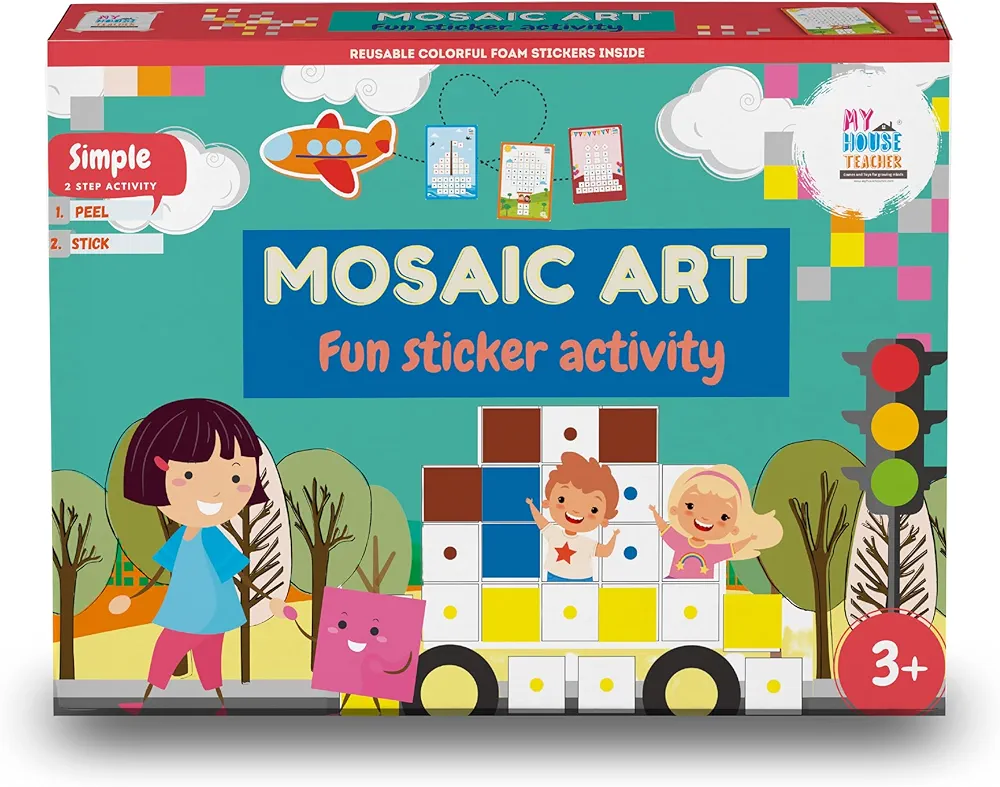 MY HOUSE TEACHER MOSAIC STICKER – Cocoland