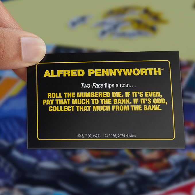 Monopoly Batman Edition Board Game | Monopoly Game for Batman Fans ...