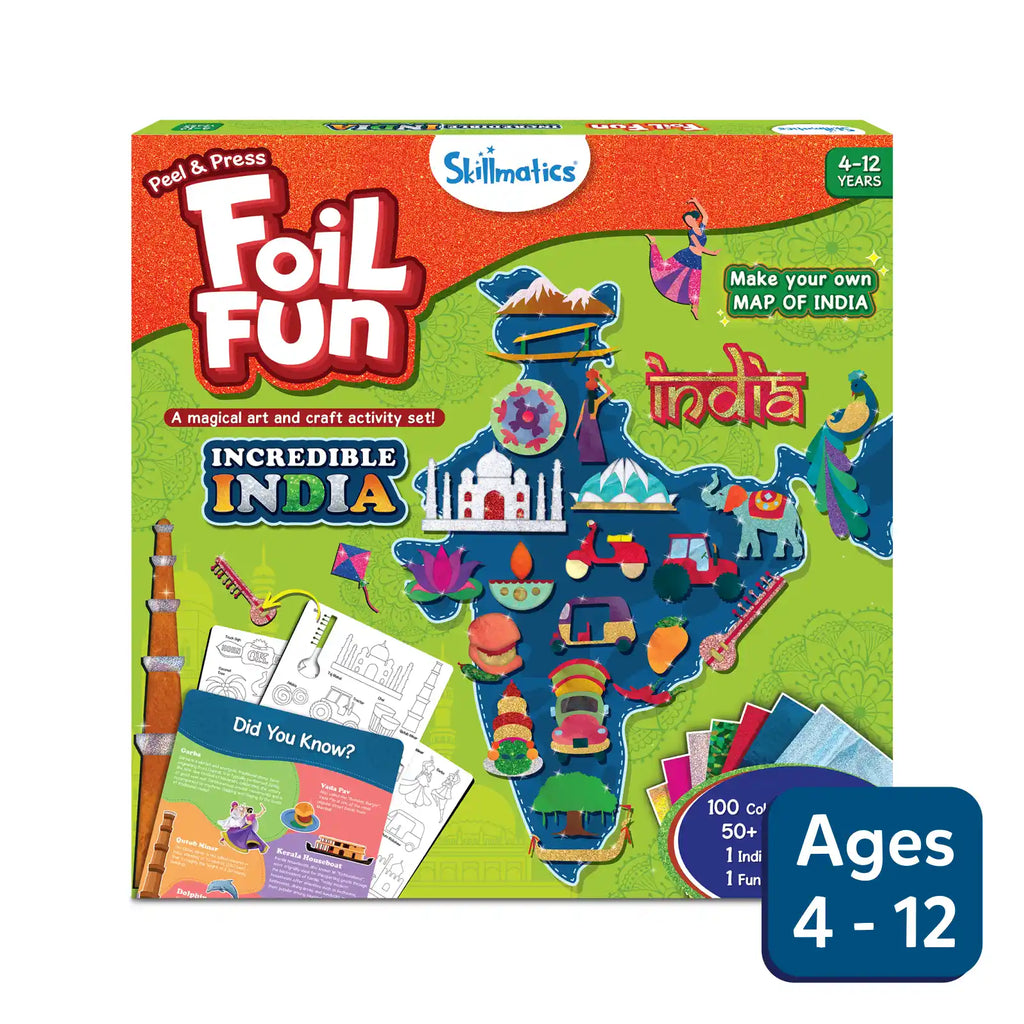 Skillmatics Foil Fun Incredible India – Cocoland Toys