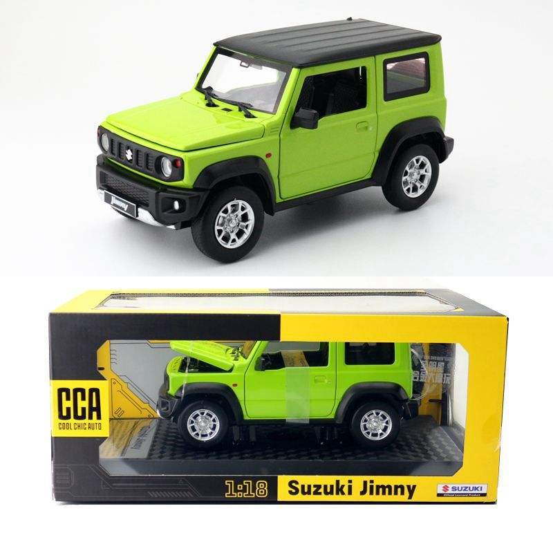 CCA (Cool Chic Auto) 1:18 Scale Diecast Model Suzuki Jimny Lime Green ...