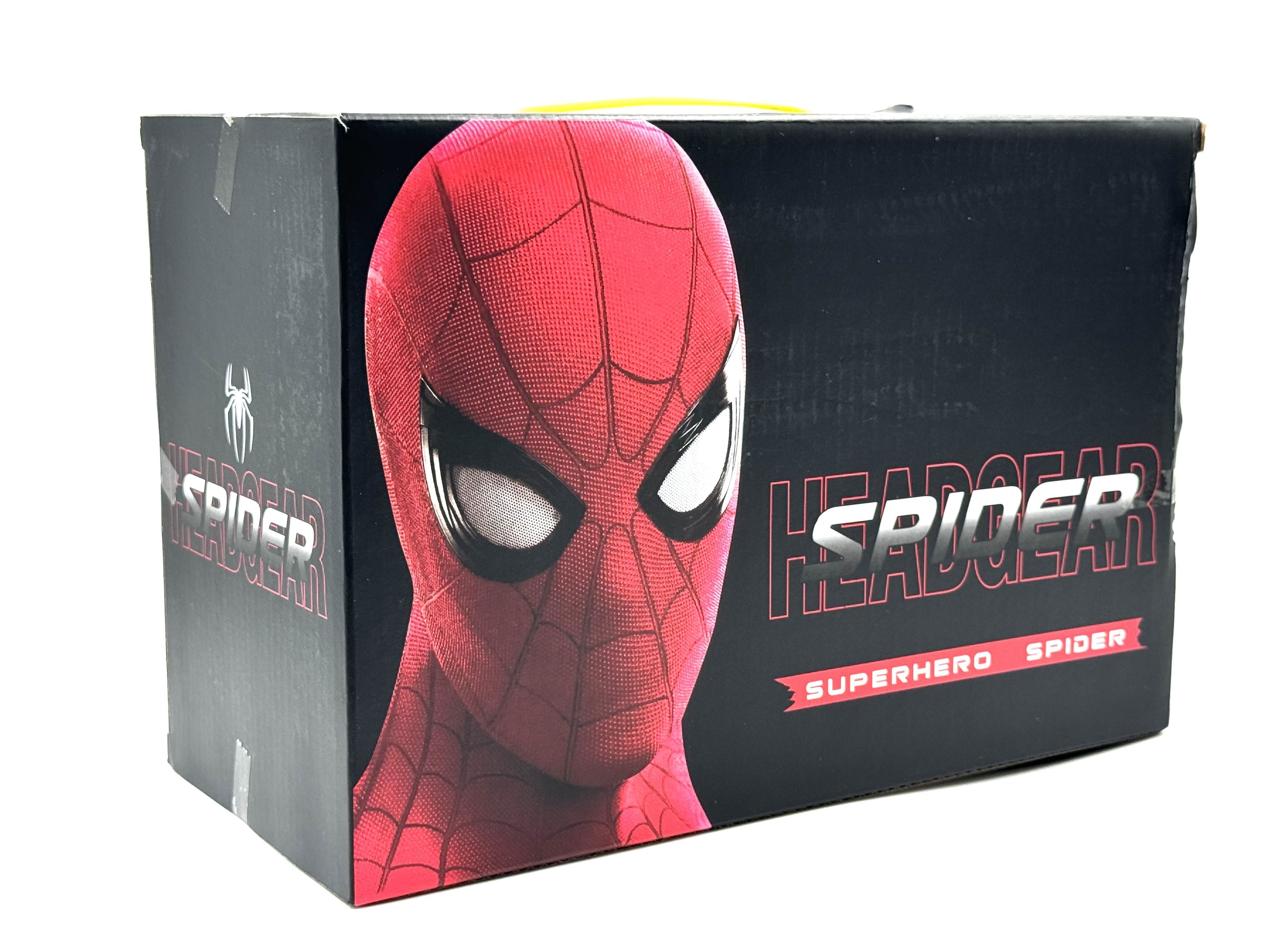 Spider-Man Headgear or Spider-Man Mask with Moving Eyes – Cocoland Toys
