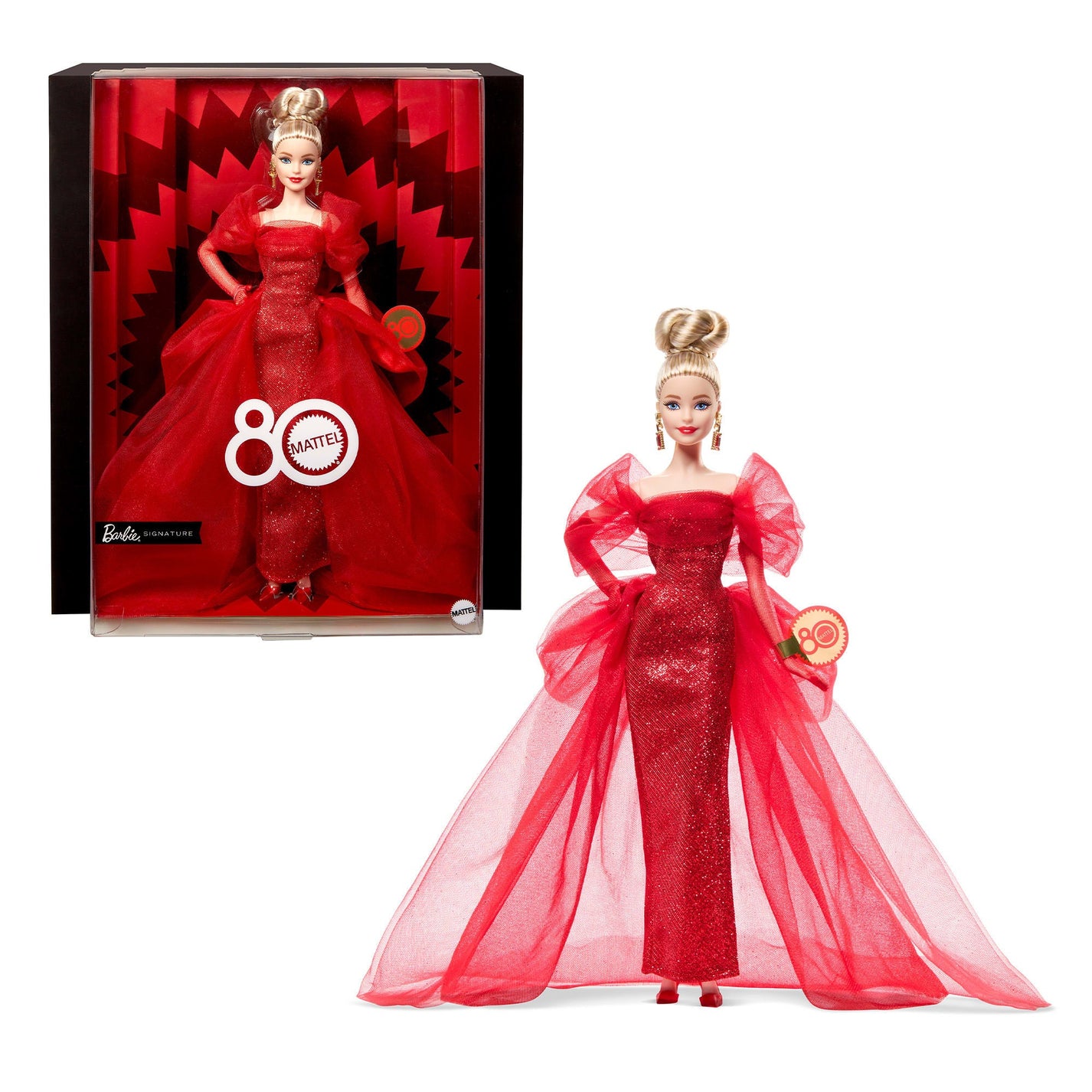 Barbie Mattel 80th Anniversary Doll – Blonde – Cocoland
