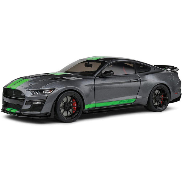 2020 Ford Mustang G.T. 500 Grey 1:18 Scale Diecast Model Car – Cocoland ...