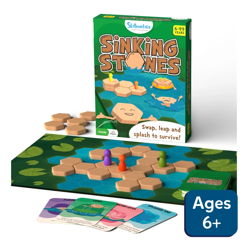 Sinking Stones | Strategy board game – Cocoland Toys