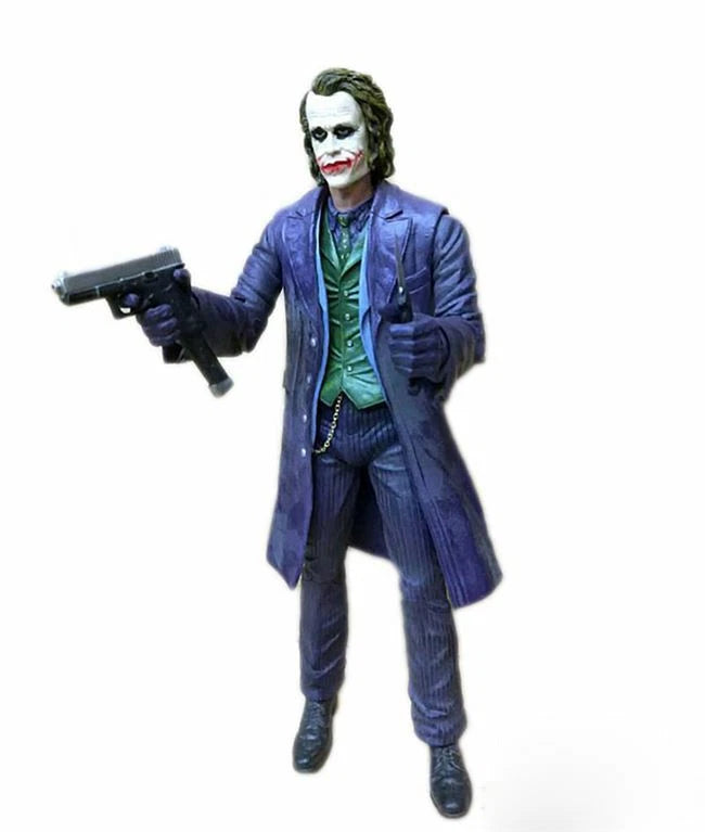 Joker Batman Dark Knight Heath Ledger Action Figure DC Movie Universe ...